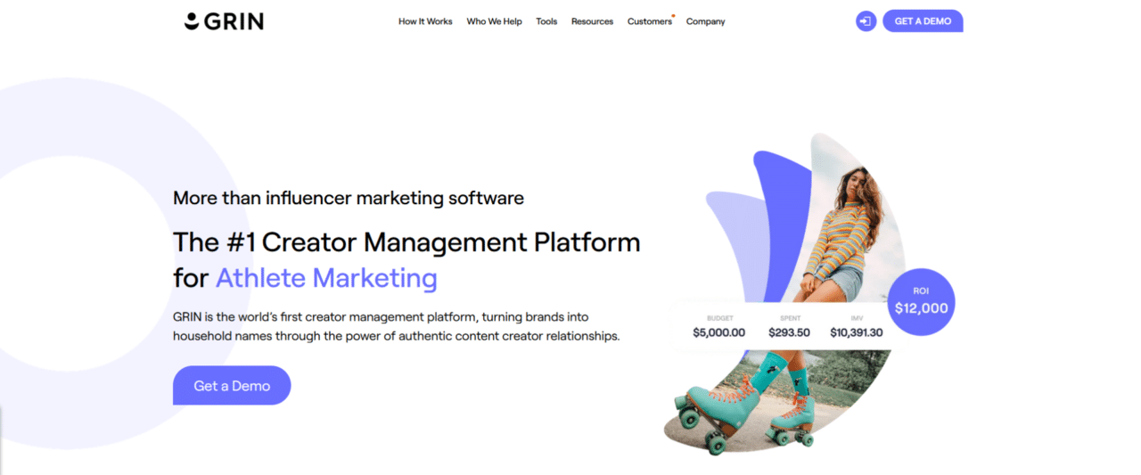 Alternative #1 to Grin Influencer Marketing Platform - Click Analytic