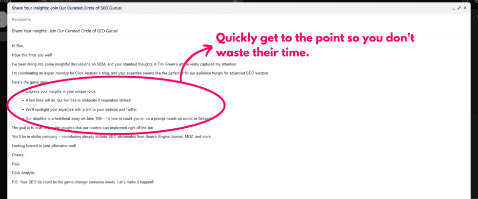 5 Free influencer marketing email templates to use - Click Analytic